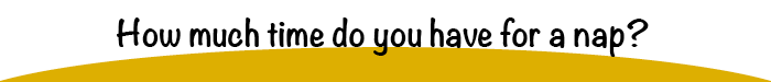 To nap or not to nap? Take the quiz - CampusWell