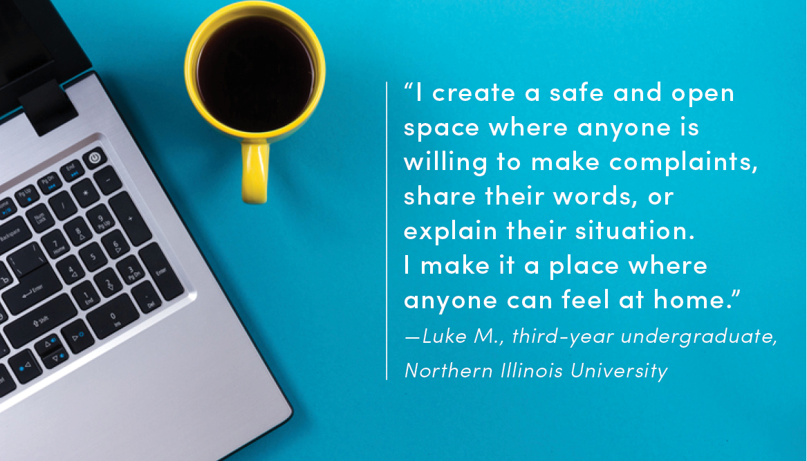 4 easy ways to set positive standards in your online world - CampusWell